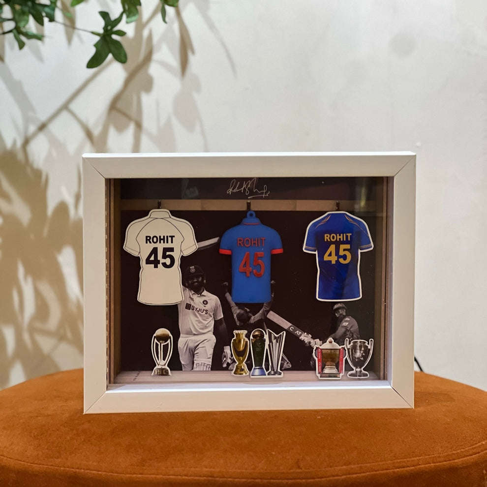 Rohit Sharma - All jersey frame - 3D – artbykrii
