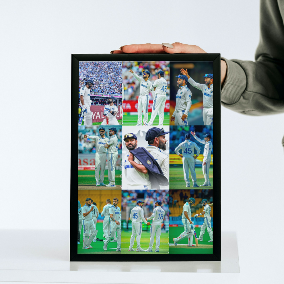 Ro-Ko Test cricket frame – artbykrii